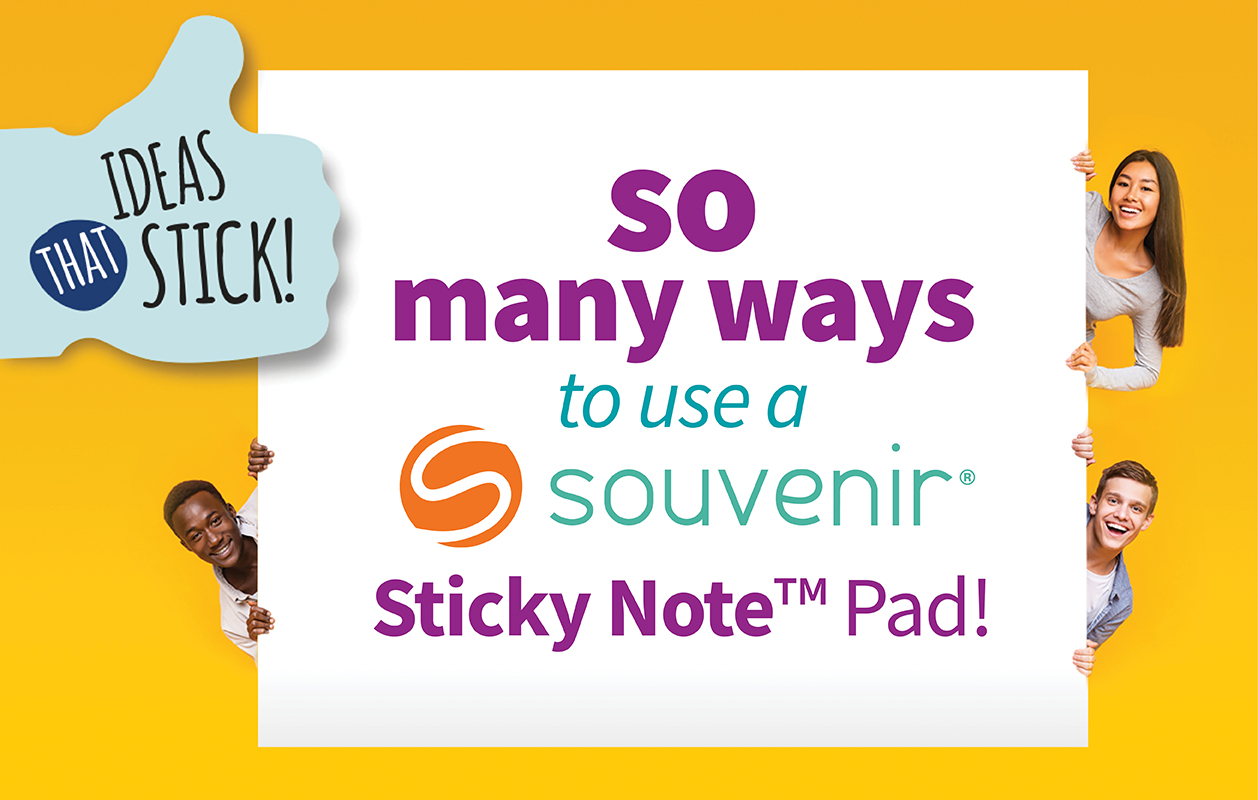 Fun Uses for Souvenir® Sticky Note™ Pads