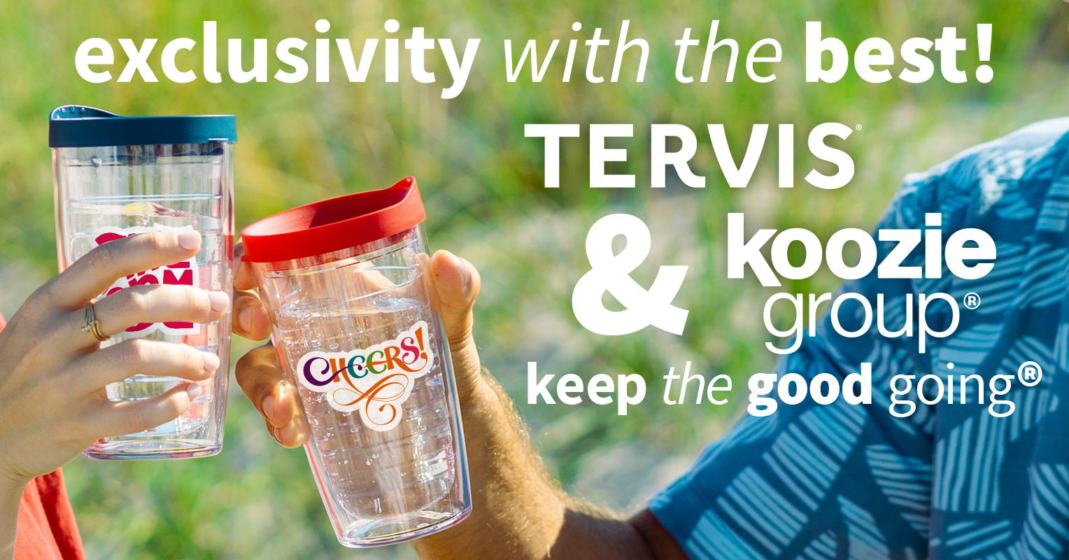 Koozie Group and Tervis Announce Exclusive Partnership